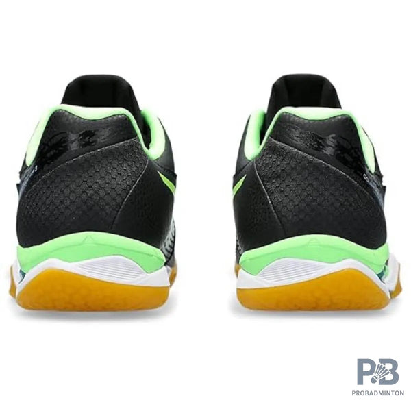 Asics COURT CONTROL FF 3 PARIS Shoes ( BLACK/LIME BURST) - Probadminton
