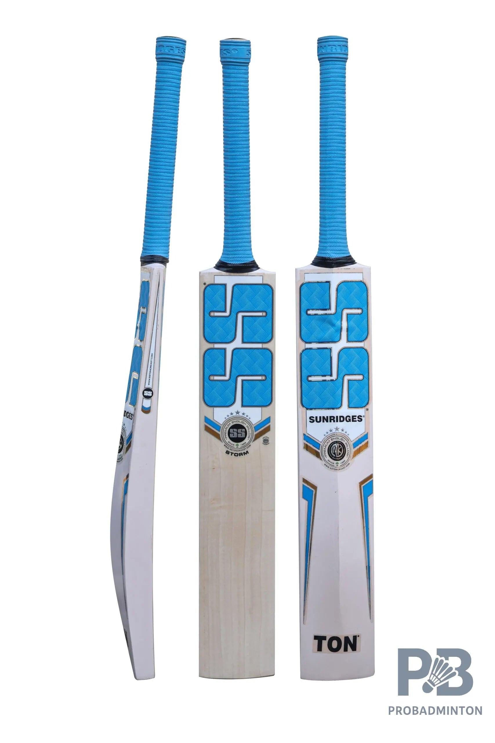 SS Storm English Willow Cricket Bat – Air-Dried Grade Willow Bat with ...