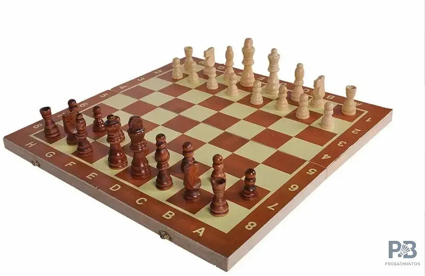 Konex CLS-1106 Chess Board – Foldable Wooden Game Board – Probadminton