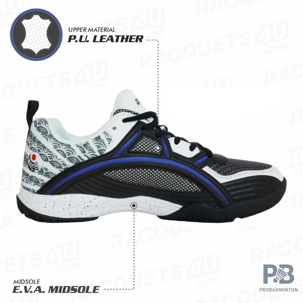 YONEX Tokyo Ultima Mens Badminton Shoes (WHITE/BLACK/ULTRAMARINE ...