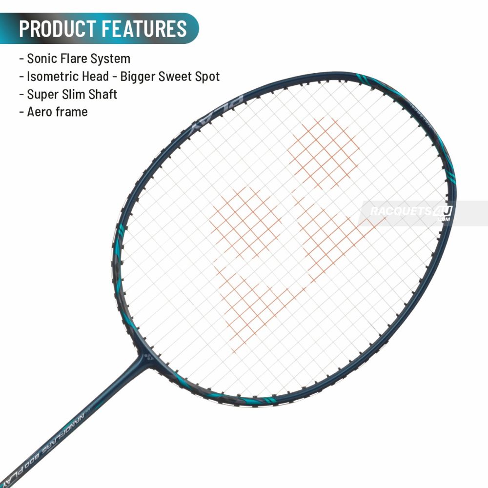 YONEX Nanoflare 800 Play Badminton Racket – Deep Green | 4U G5 | Fast - Probadminton