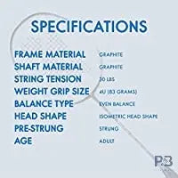 Yonex Muscle Power 22 Light 4U-G5 Badminton Racket | Isometric Frame ...