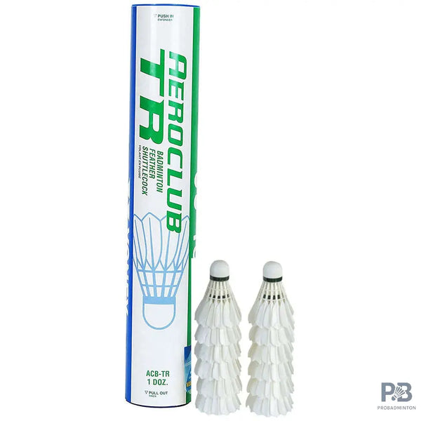 YONEX Aeroclub TR Feather Shuttlecock ( Pack of 12 ) - Probadminton