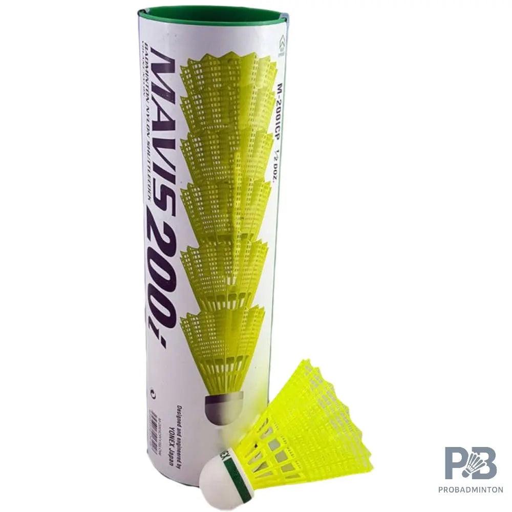 Yonex Mavis 200i Nylon Badminton Shuttlecock – Precision and Durabilit ...